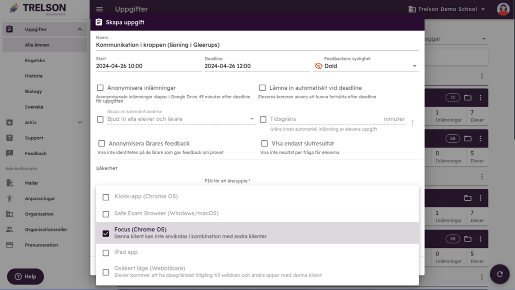 Gleerups läromedel i nedlåst läge - Trelson