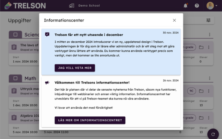 Trelson får ett nytt utseende